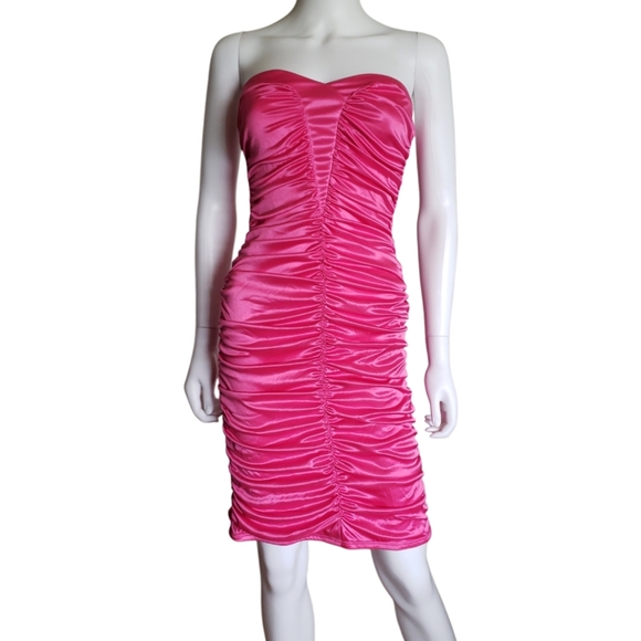Ruby Rox | Dresses | Nwt Ruby Rox Elegant Pink Watermelon Strapless ...